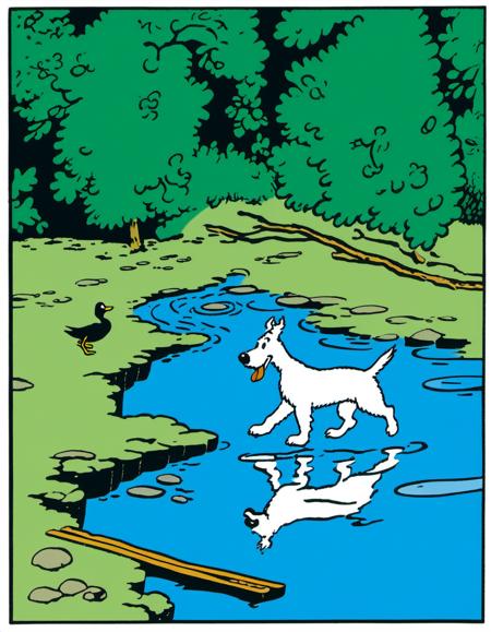 Hergé - Tintin - SDXL - v1.0 | Stable Diffusion XL LoRA | Civitai